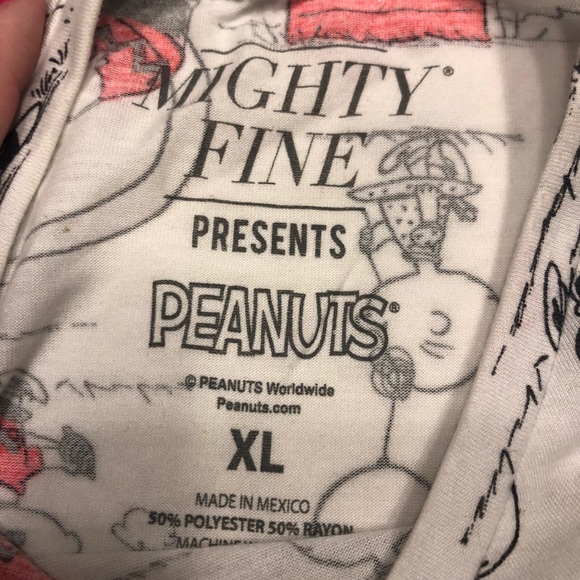Mighty Fine | Tops | Peanuts Snoopy Shirt | Poshmark